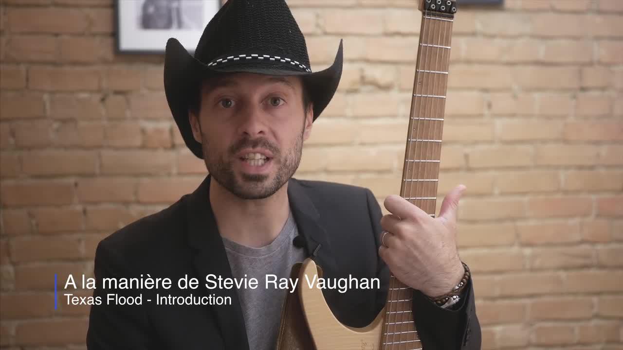 Jouer à la manière de SRV - Texas Flood - Solos - Blues - Guitare Live