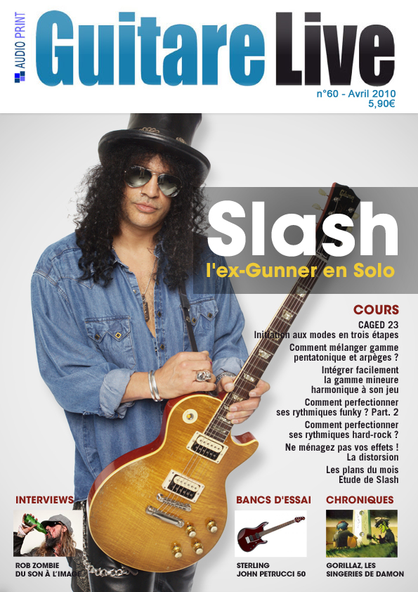 Slash - Guitare Live Avril 2010
